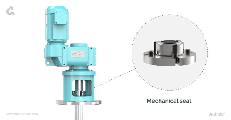 What is an industrial agitator and its components?