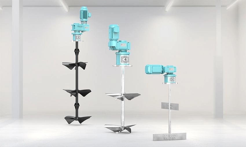 Industrial mixers and agitation systems backup by science