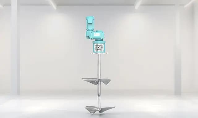Heavy duty vertical agitators